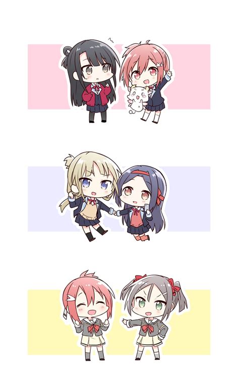 Nogi Wakaba And Uesato Hinata Yuusha De Aru And More Drawn By Yasaka Syu Danbooru