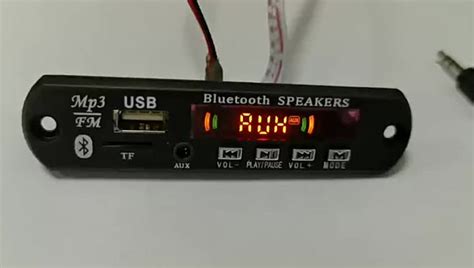 JQ Bluetooth Circuit Board MP3 Decoding Board USB Decoder Audio Card