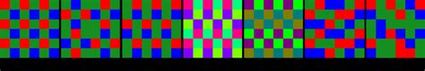 Different Color Filter Arrays Cfas A Bayer Cfa 26 B Fuji