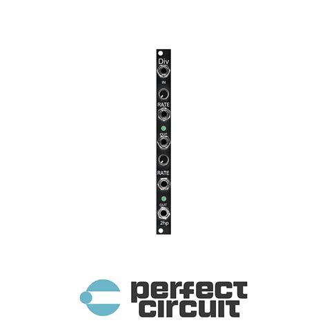 2hp Div Clock Divider Black Reverb