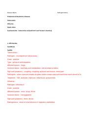 Study Guide On Pathogens And Diseases In Week 7 Course Hero