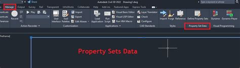 what is the difference between property sets and attribute data