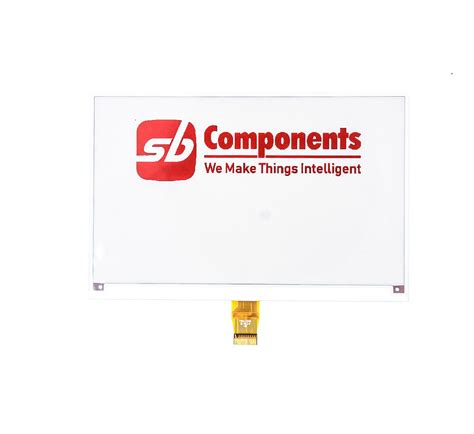 Buy E Paper Display For Raspberry Pi And Arduino Sb Components Sb