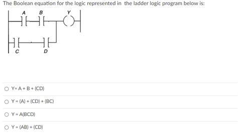 Solved The Boolean Equation For The Logic Represented In The