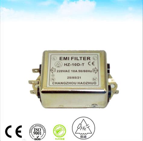 250V 10A Rf Ac Emi Filter Design Ac Line Noise Filter Emc Noise