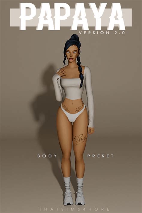 Sims 4 Cc Body Presets Artofit