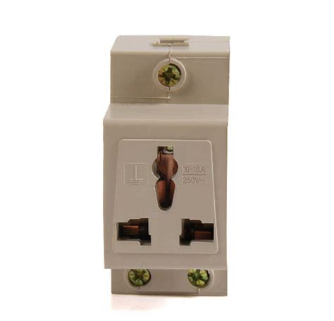 Three Hole Modular Ac30 3 × 10 16a 3 Hole Pure Copper Power Socket Rail Type Shopee Philippines