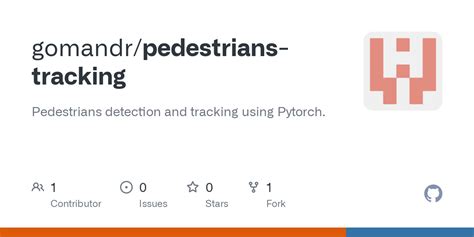 GitHub Gomandr Pedestrians Tracking Pedestrians Detection And Tracking Using Pytorch