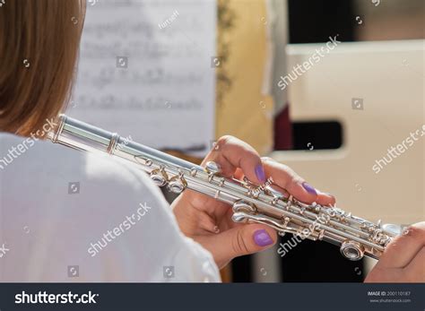 Girl Learn Flute Images Stock Photos Vectors Shutterstock