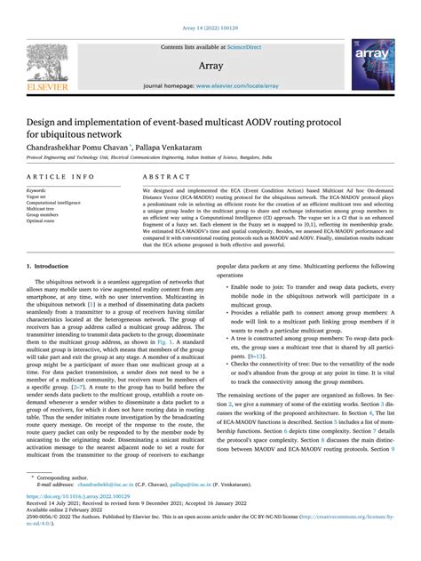 pdf design and implementation of event based multicast aodv routing