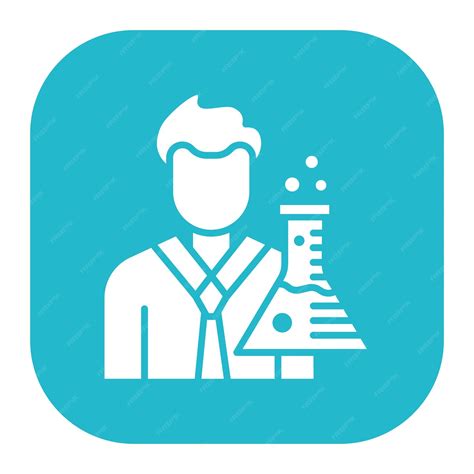 Premium Vector Chemist Vector Illustration