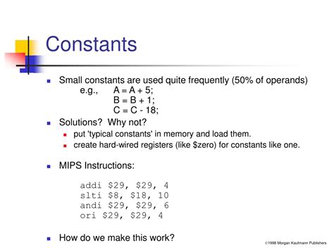 PPT MIPS Arithmetic PowerPoint Presentation Free Download ID