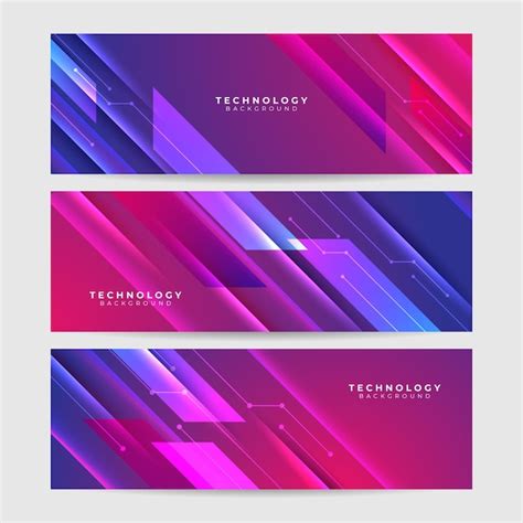 파란색 미래 과학 기술 네트워크 입자 파도 라인 메쉬 Ai 배너 배경 벡터 추상 그래픽 디자인 배너 패턴 배경 웹 템플릿 집합