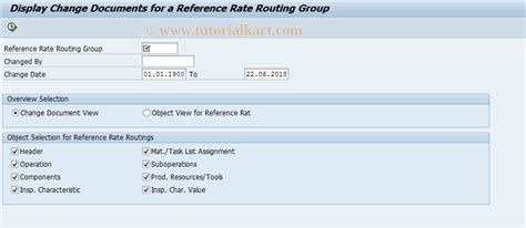 CA SAP Tcode Change Documents For Reference Rate Rtgs CA SAP Tcode Change Documents For Reference Rate Rtgs