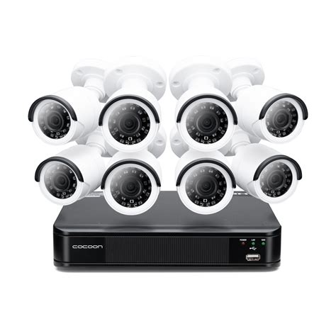 8 Camera Security System Certified Refurbished Cocoon Products