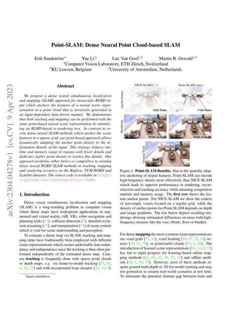 pdf point slam dense neural point cloud based slam