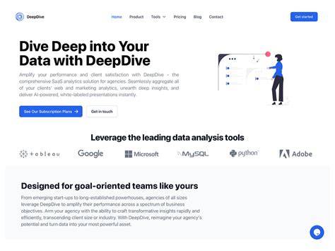 deep dive data the productised data analysis agency