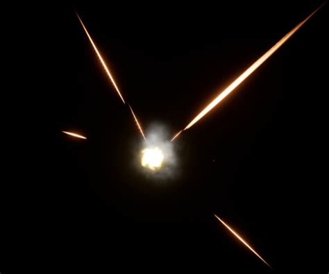 artstation ue5 bullet muzzle flash and hit niagara particles game assets