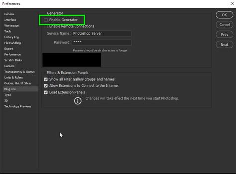 solved error there is a problem with generator adobe community