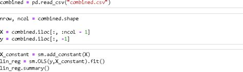 Solved Multiple Linear Regression Part II This Lab Covers Chegg