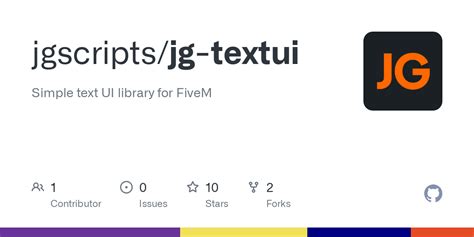 Github Jgscriptsjg Textui Simple Text Ui Library For Fivem