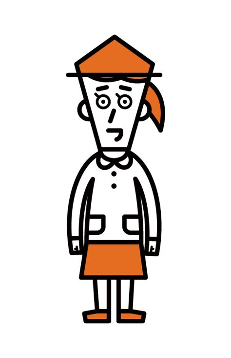 유치원 및 보육원 어린이 소녀의 그림 무료 일러스트 소재집 Kukukeke