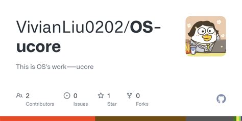 Github Vivianliu Os Ucore This Is Os S Workucore