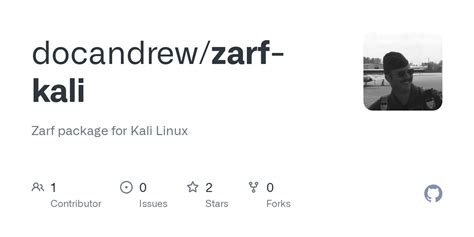 Github Docandrewzarf Kali Zarf Package For Kali Linux
