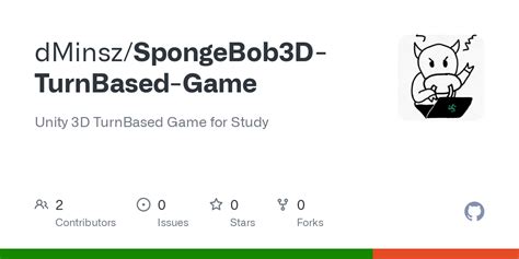 GitHub DMinsz SpongeBob D TurnBased Game Unity D TurnBased Game For Study