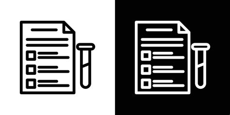 Test Icon Set 46029911 Vector Art At Vecteezy