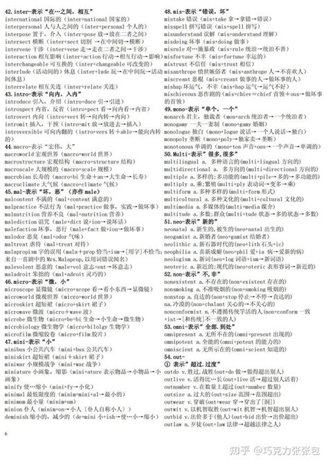 高中英语词根词缀记忆大全,为你提升百分之200的单词记忆效果 知乎 高中英语词根词缀记忆大全,为你提升百分之200的单词记忆效果 知乎