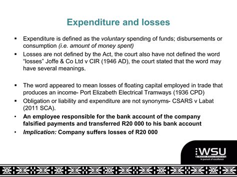 General Deduction Formulasppt Business Accounting And Finance Business