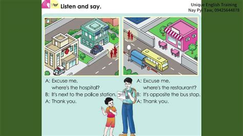 Grade 3 English အင်္ဂလိပ်စာ သင်ရိုးသစ် Unit 8 Lesson 4 နားထောင်၍ လိုက်ပြောပါ Youtube