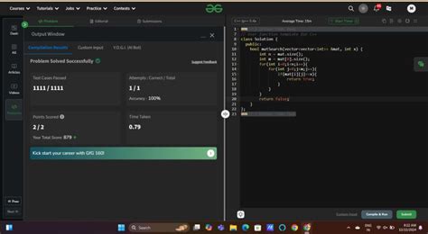 manish kumar on linkedin gfg160 gfg160 coding problemsolving programming keepcoding…