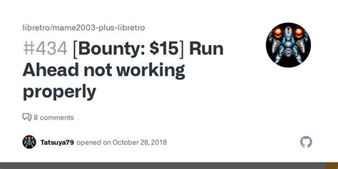 [bounty 15] run ahead not working properly · issue 434 · libretro