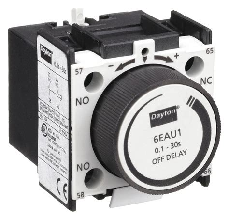 DAYTON Off Delay Sec Sec IEC Timer Module EAU EAU Grainger