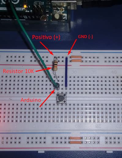 Projeto 02a Led Apaga Com Push Button Pressionado Resistor Pull Up Squids Arduino