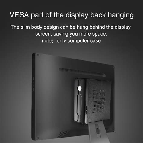 Computer Case Horizontal Office Home Mini ITX HTPC Vicedeal