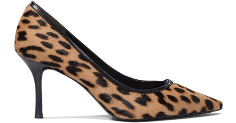 Tory Burch Leopard High Heels In Brown Lyst