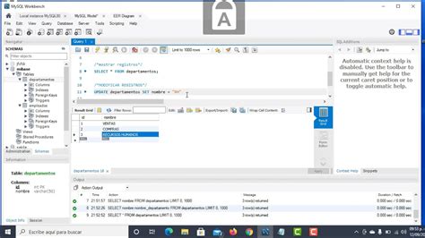 Agregar Eliminar Modificar Y Consultar Registros En Mysql Youtube