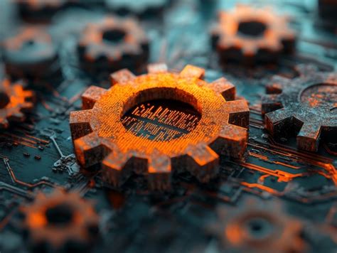 Realistic Depiction Of The Rust Programming Language Code In An Ide