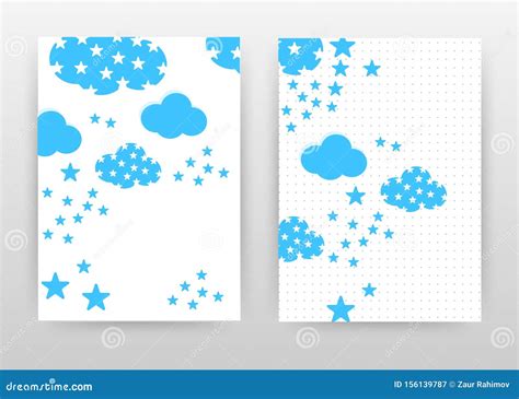 Blue Clouds Concept Design For Annual Report Brochure Flyer Poster