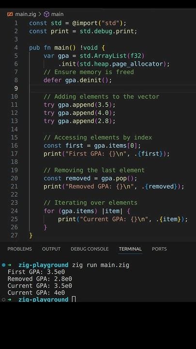 Learn About Dynamic Arrays With Zigs Arraylists Implementation Youtube