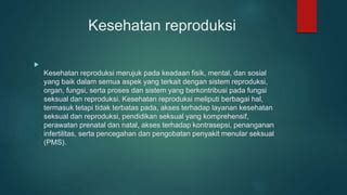 Penanganan Isu Gender Dalam Kesehatan Reproduksi PPTX