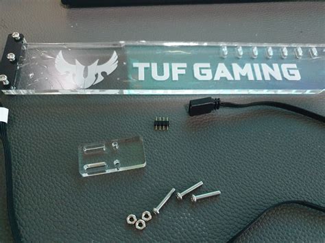 Custom Rgb Gpu Support Bracket Computers Tech Parts Accessories Computer Parts On Carousell