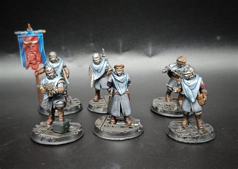 trench devils 28mm modular command squad customisable set of 6 etsy