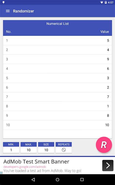 Randomizer Random Number Generator Android Apps On Google Play