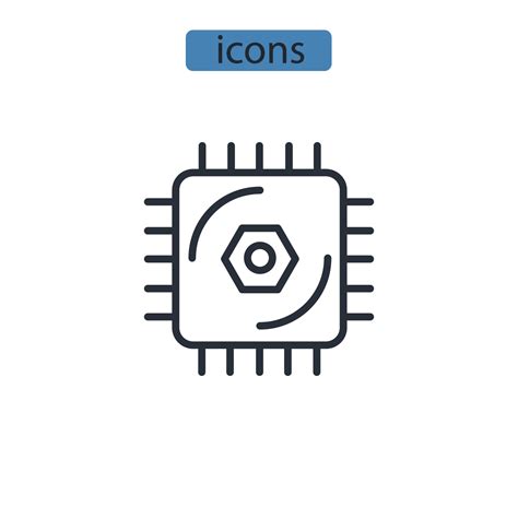 Temporal Cycle Consistency Icons Symbol Vector Elements For Infographic