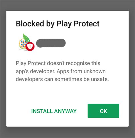 Installation App Blocked By Play Protect Gang Of Coders