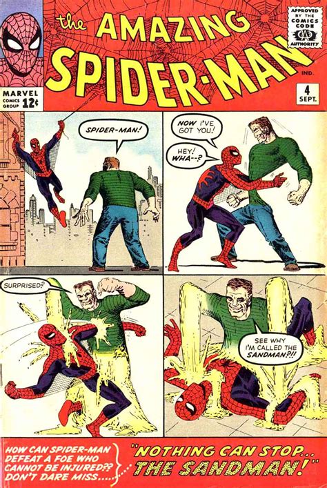 Amazing Spider Man 4 Steve Ditko Art And Cover 1st Sandman Pencil Ink
